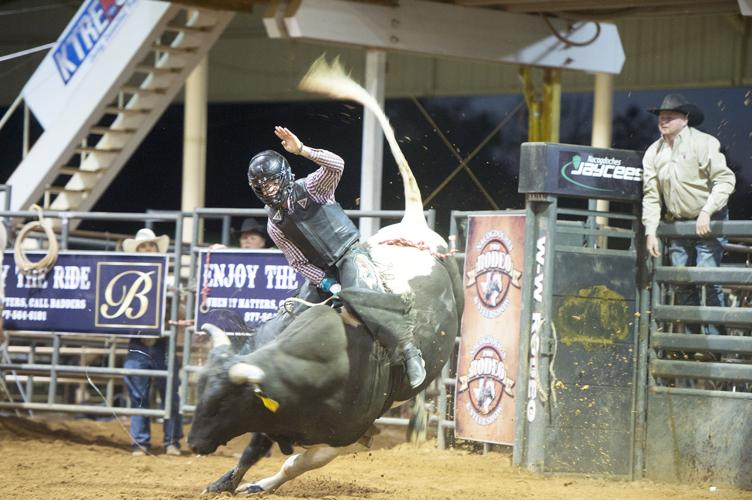 Opening night at the Nacogdoches Pro Rodeo and Steer Show, Thursday ...