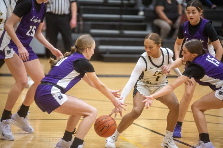 Lady Dragons earn first district win of season vs. Hallsville | Sports ...