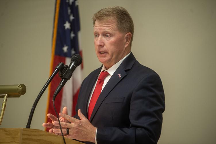 Chris Bentley sworn in as county judge as Greg Sowell retires | Social ...