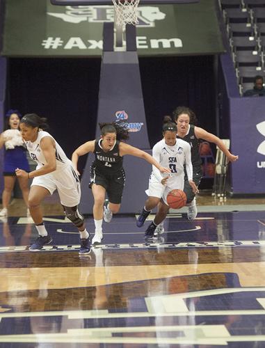 SFA women's basketball vs. the University of Montana at William R ...