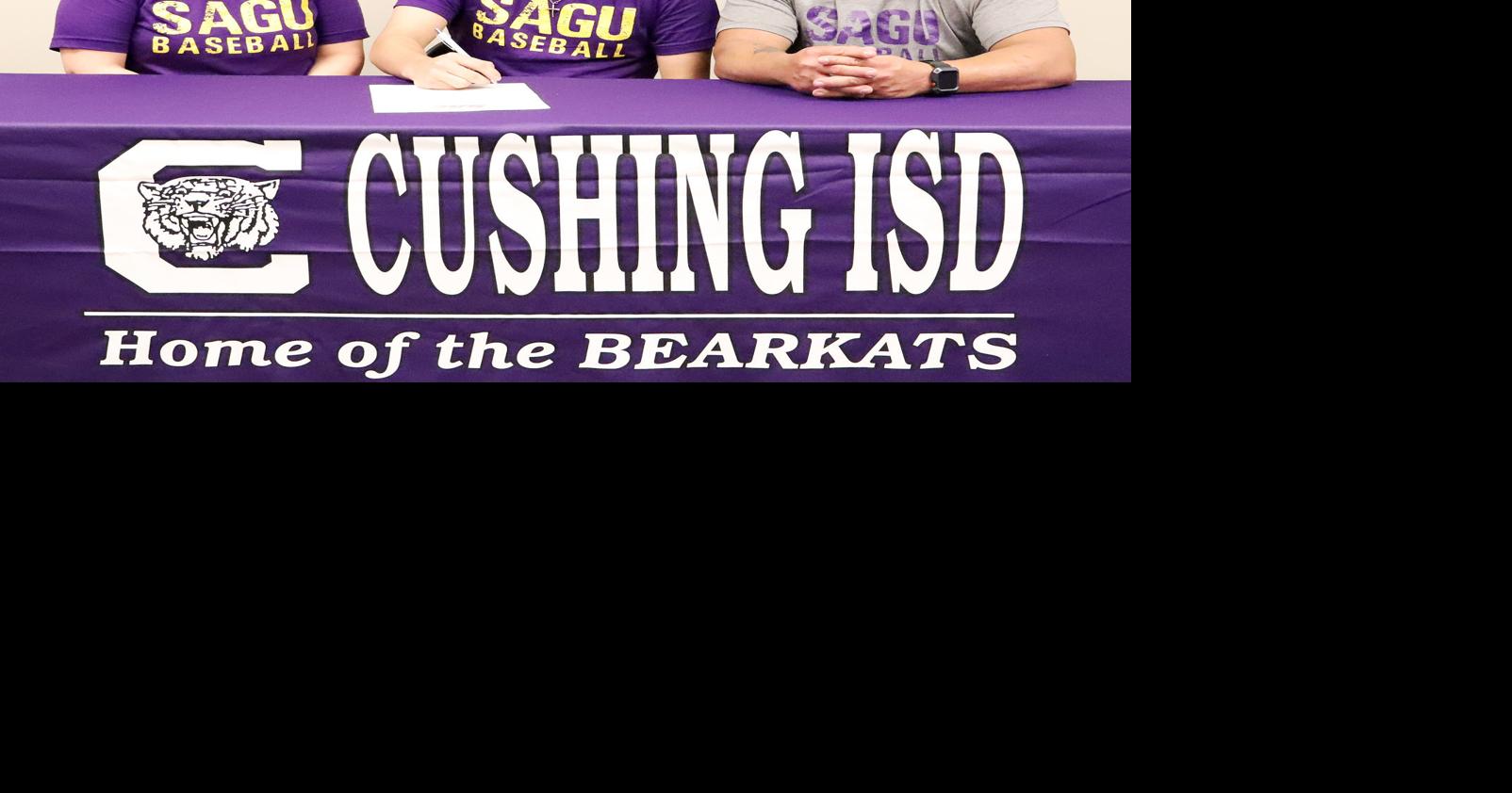 Cushing's Guadarrama inks to play baseball with SAGU | Sports ...