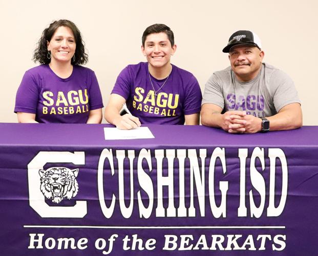 Cushing's Guadarrama inks to play baseball with SAGU | Sports ...