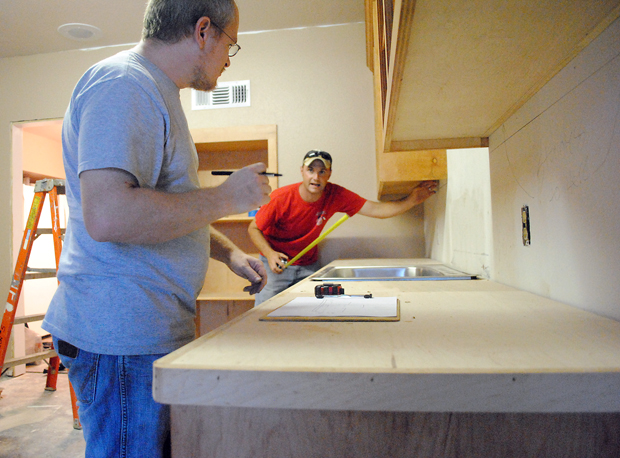Firefighters construct new kitchen at Station 5 | Local News ...