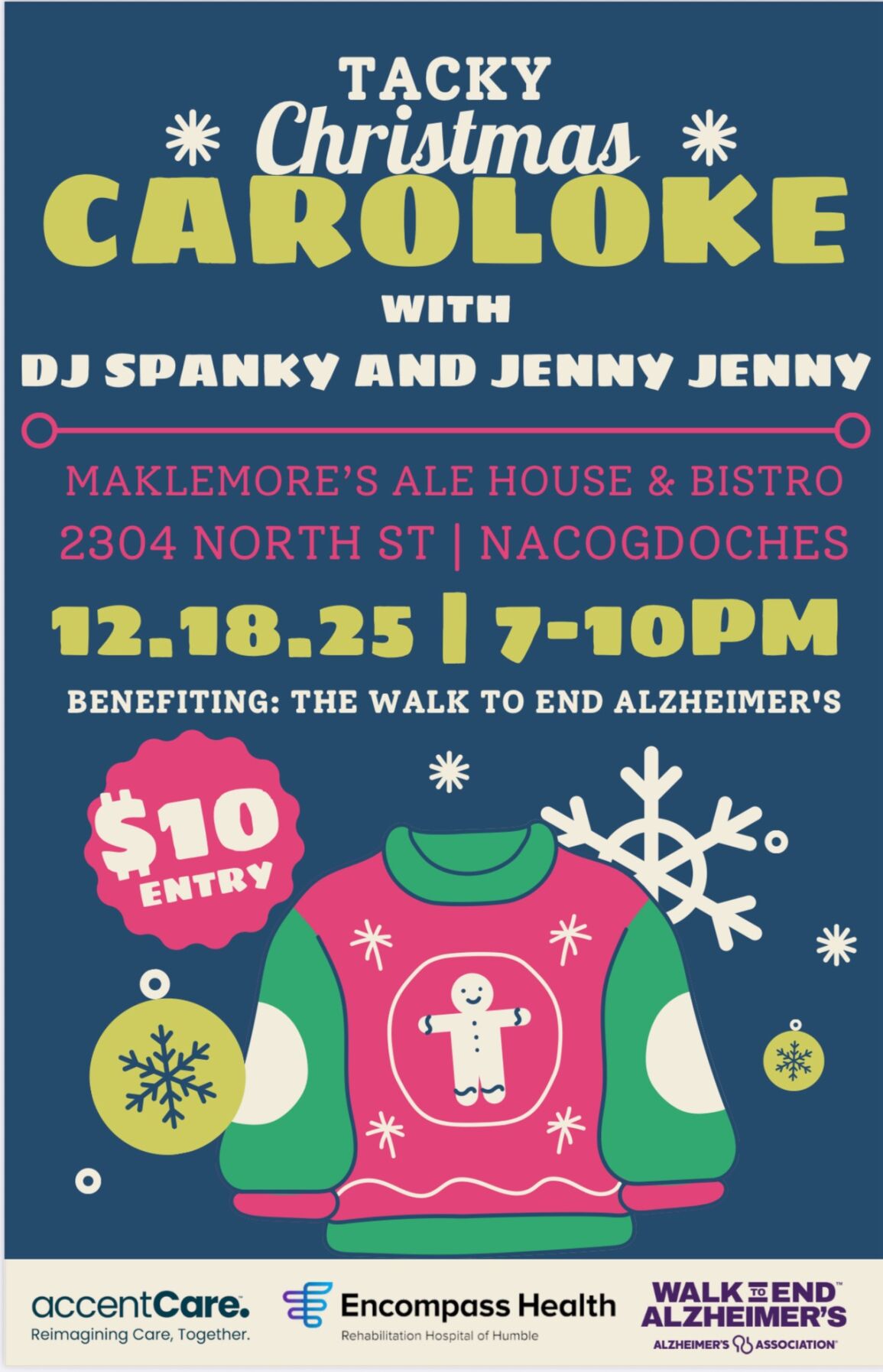 Eighth annual Tacky Christmas Caroloke set for Thursday | Local News ...