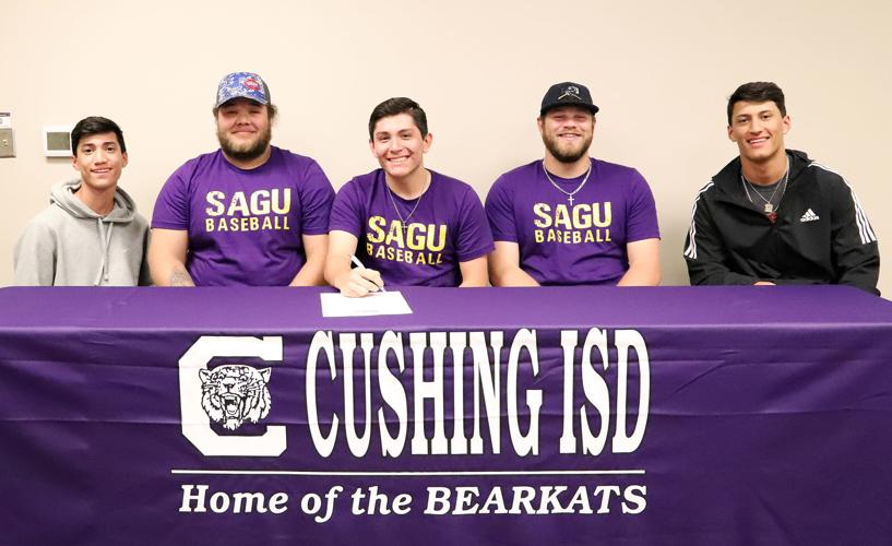 Cushing's Guadarrama inks to play baseball with SAGU | Sports ...