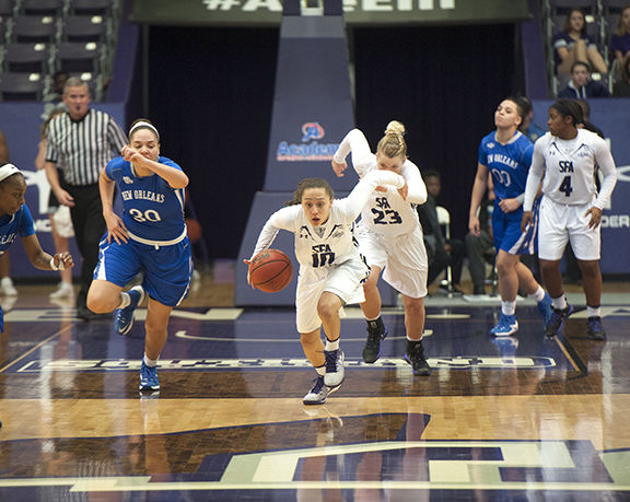 SFA vs. University of New Orleans on Saturday, Jan. 28, 2017 at William ...