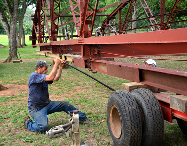Historic bridge completes journey to Pecan Park | Social Media ...