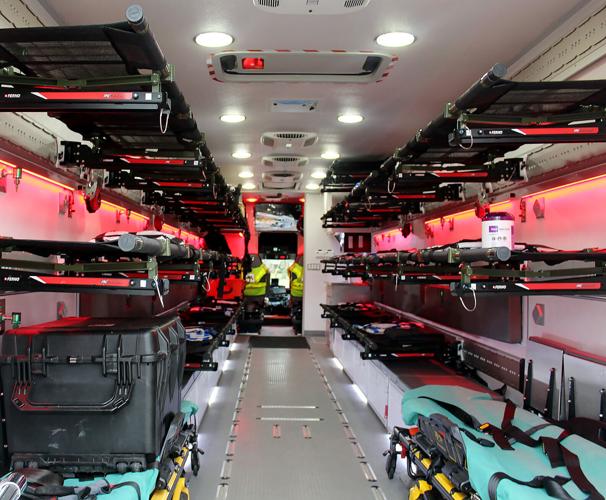 SETRAC shows off equipment built to deliver health care during ...
