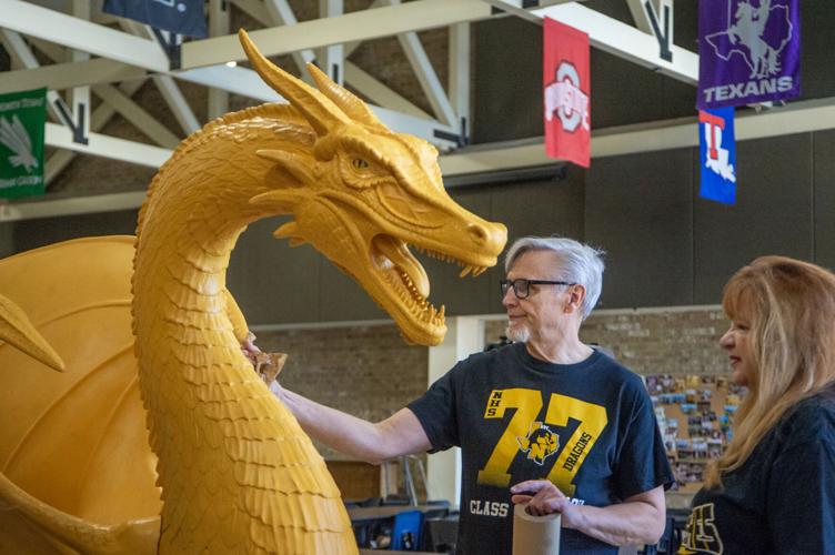 NHS alumni's new dragon statue to take flight at '74 reunion | Local ...