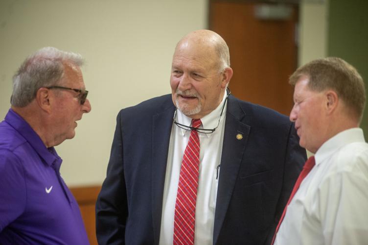 Chris Bentley sworn in as county judge as Greg Sowell retires | Social ...