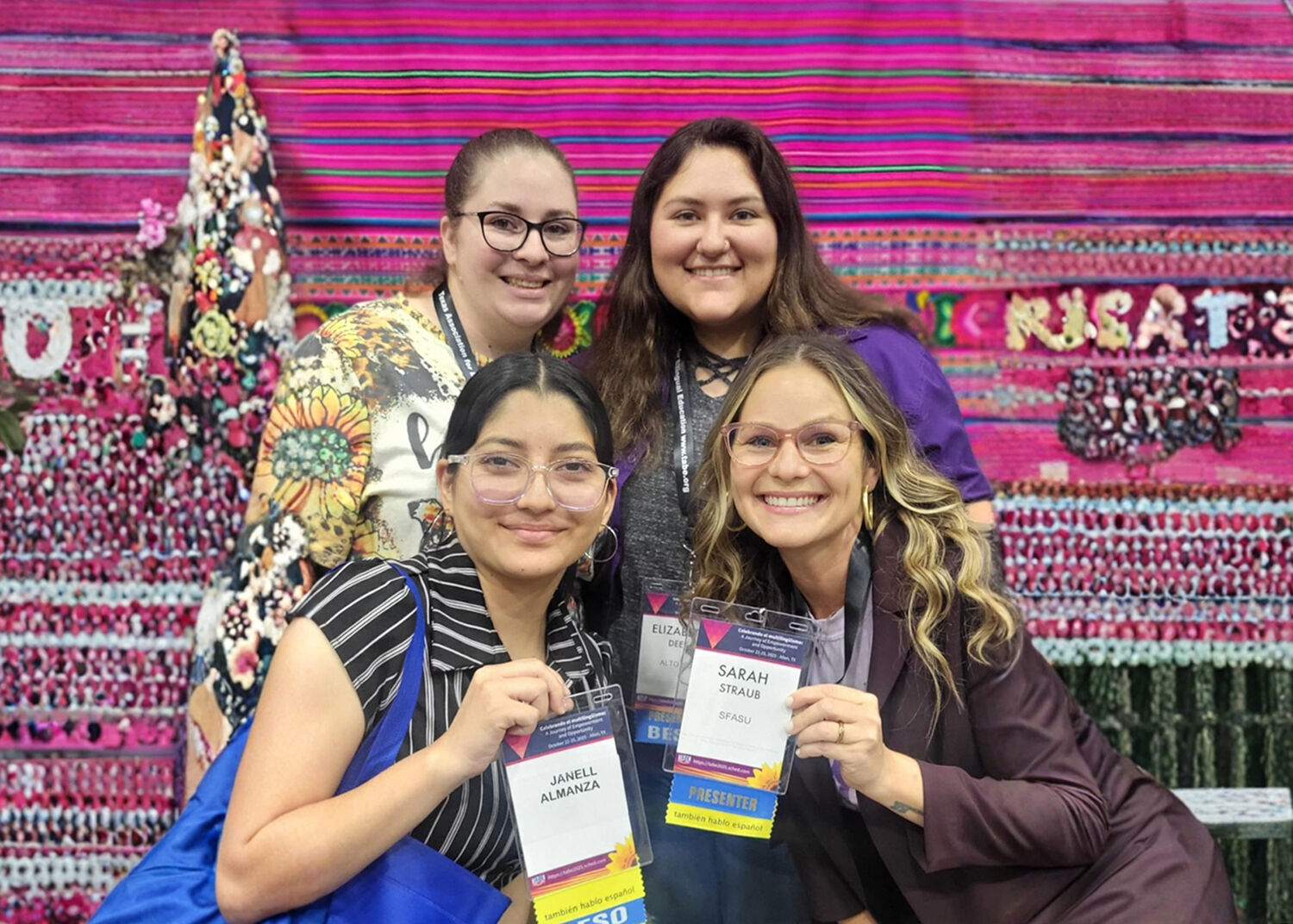 SFA education students present, volunteer at statewide bilingual ...