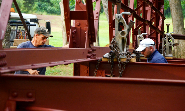 Historic bridge completes journey to Pecan Park | Social Media ...