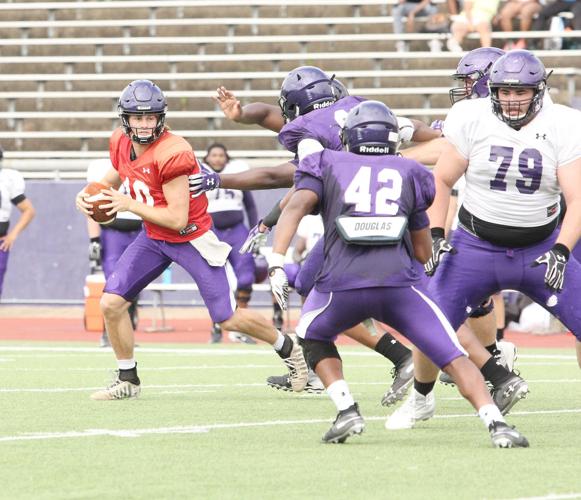 Bright spots all over field for Lumberjack football in scrimmage ...