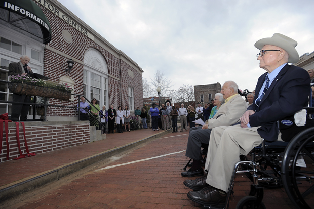 Visitor’s bureau dedicated; named after 'tenacious' Charles Bright ...