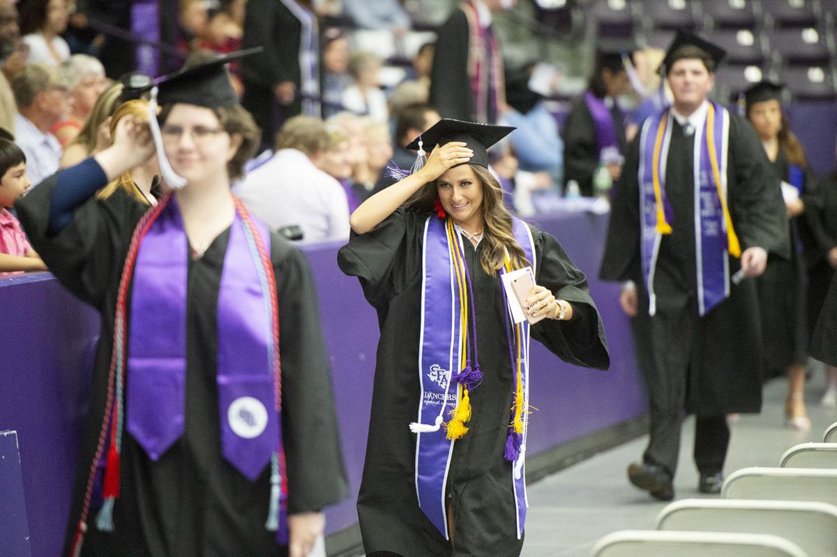SFA colleges of fine arts and education commencement, Saturday, May 12 ...