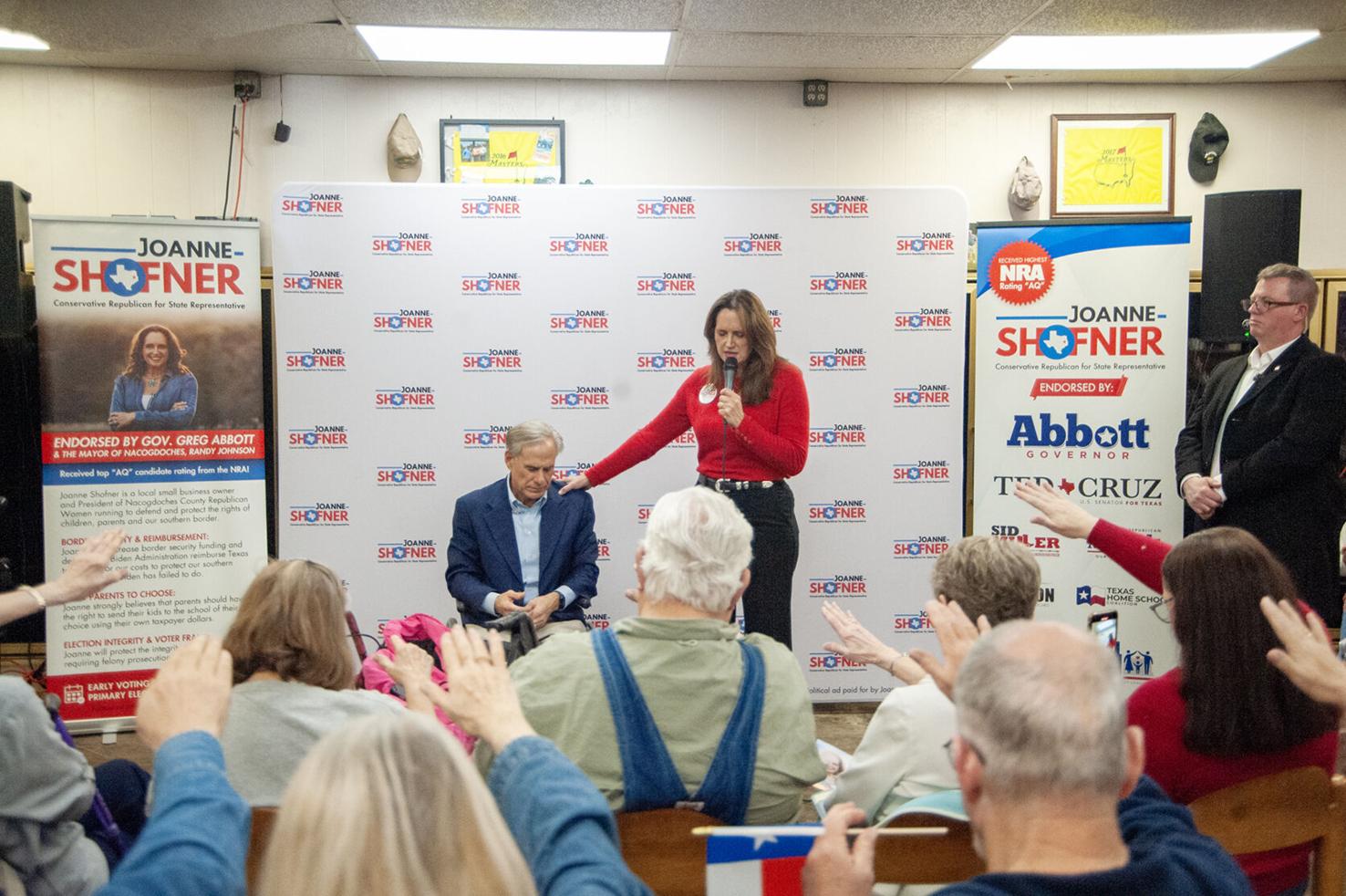 Abbott rallies for Shofner as both attack Clardy | Local News | dailysentinel.com