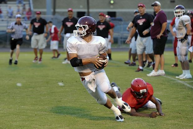 Garrison v Groveton Football Scrimmage | Sports | dailysentinel.com