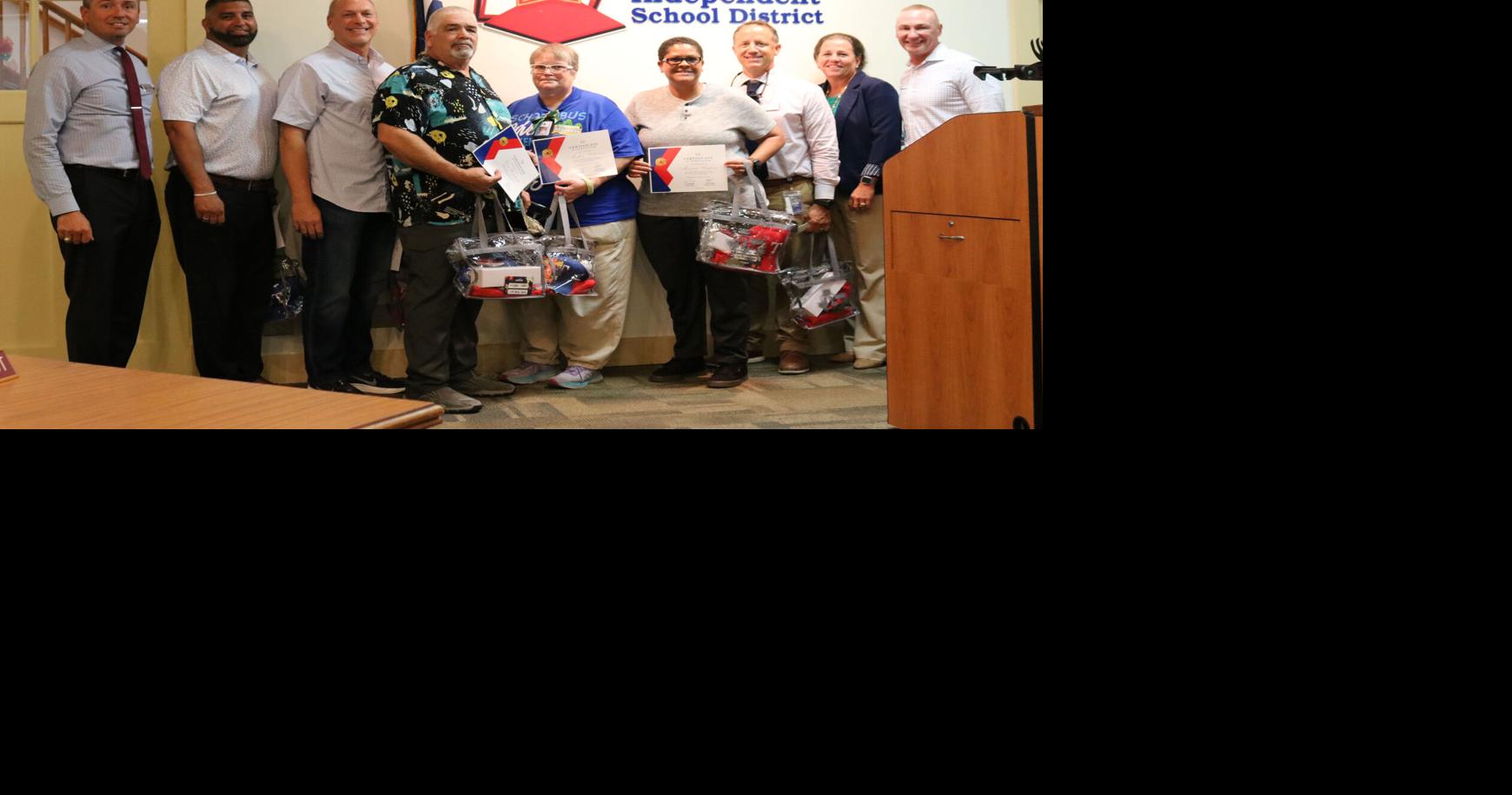 KISD board honors bus drivers who helped with camp evacuation during ...