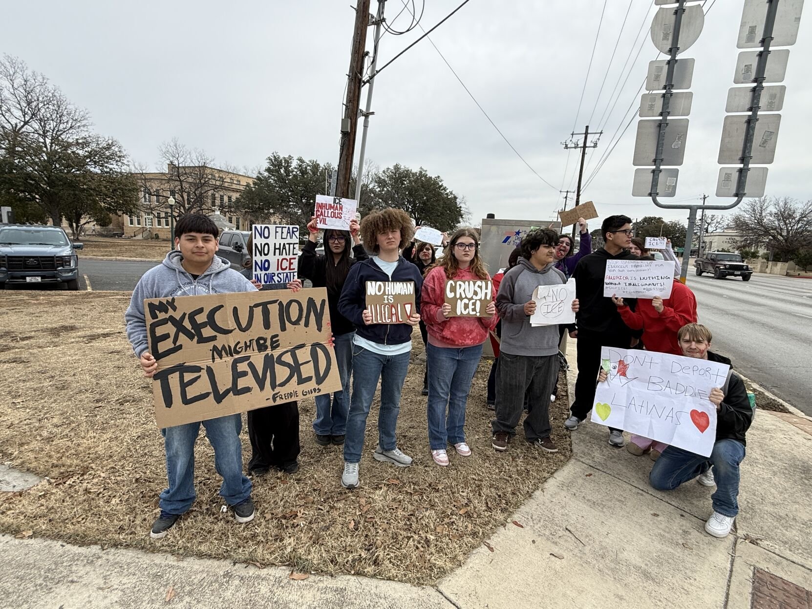 Tivy High School students stage walk-out protest | Education ...