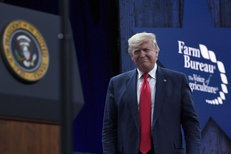 Trump gives thanks to farmers during visit to Austin | Promotions ...