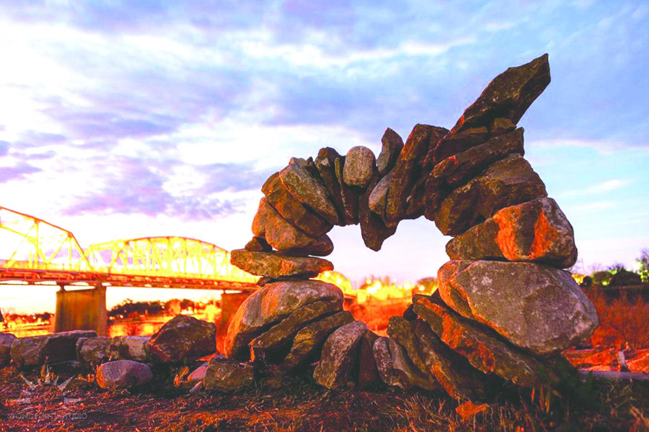 Second annual Llano Earth Art Festival and Rock Stacking competition ...