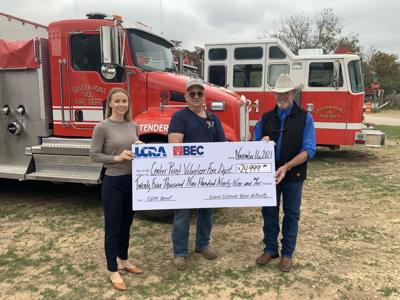 Center Point fire department gets big grant | News | dailytimes.com