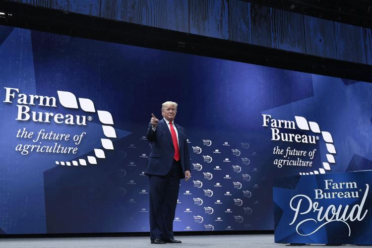 Trump gives thanks to farmers during visit to Austin | Promotions ...