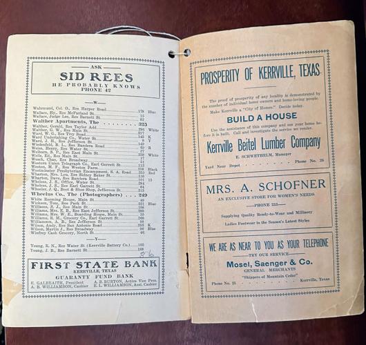 Phone book offers glimpse into local life more than 100 years ago ...