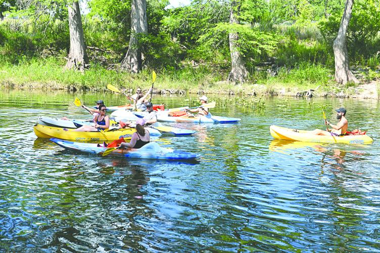 Veterans beat the heat kayaking the Guadalupe on 1st day of adventure ...