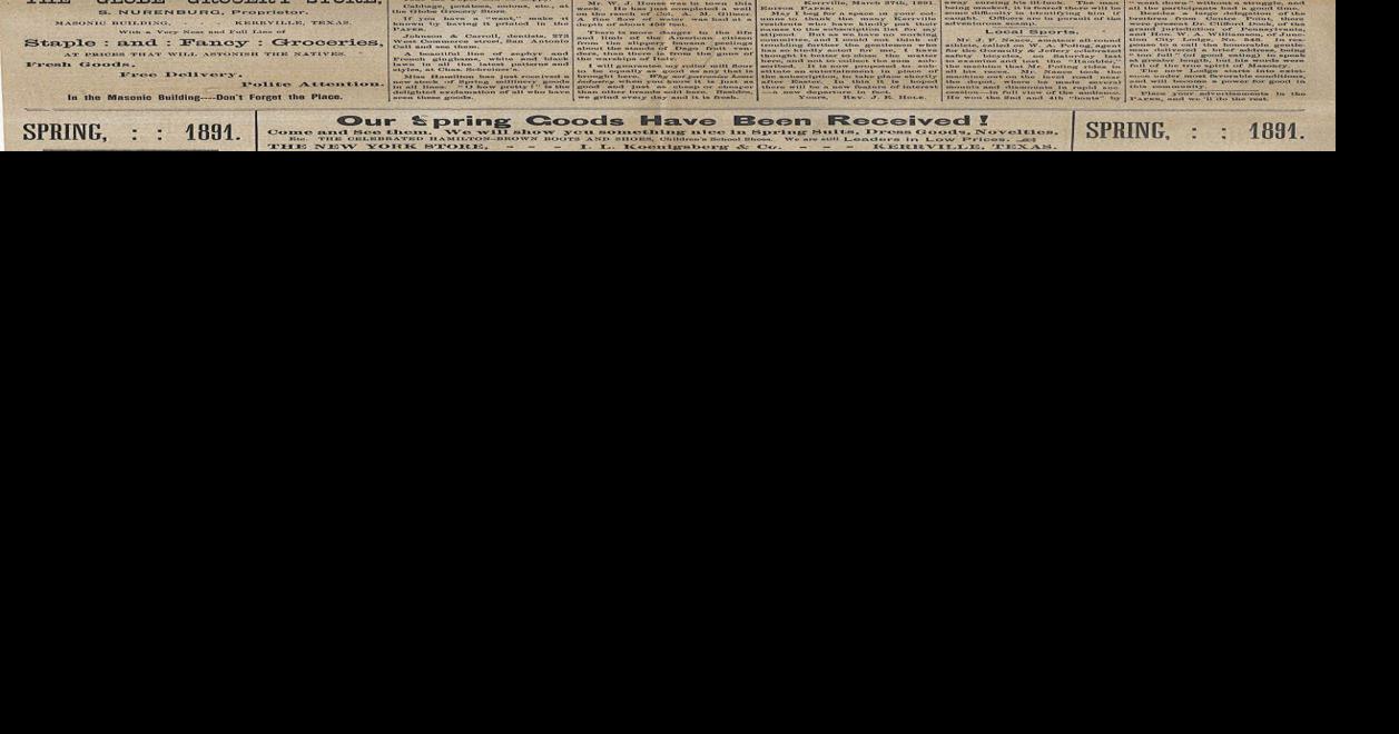 Herring: Snapshot of the past - 127-year-old newspaper brings insight ...