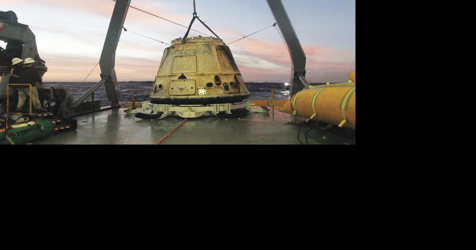 Space X capsule returns with science | AP News | dailytimes.com