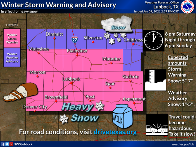 Significant winter storm takes aim on Texas, Kerrville on the southern ...