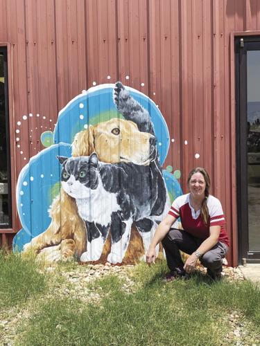 Artist donates mural to Freeman-Fritts | Living | dailytimes.com