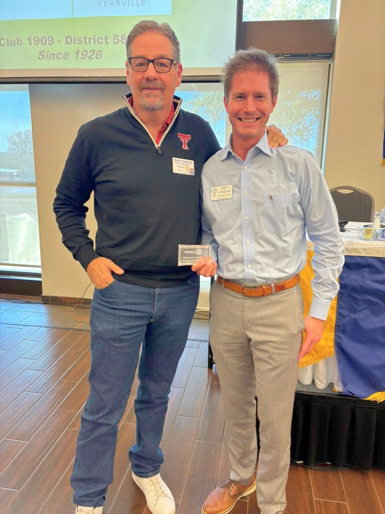 Presidents pitch in for tour of past Rotary projects | News ...