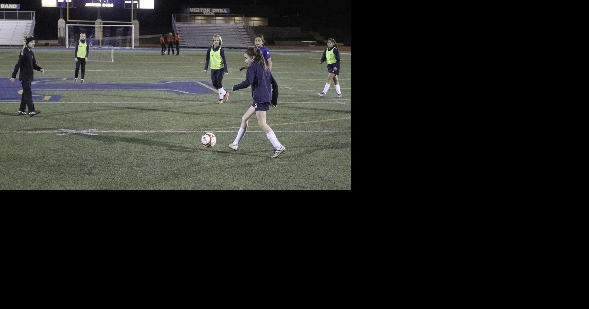 Photo gallery: Future soccer stars play at halftime of Tivy soccer game ...