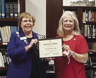 DAR honors member with Community Service Award | History | dailytimes.com
