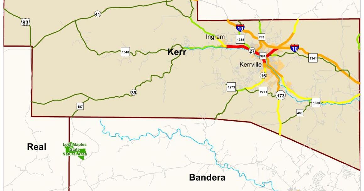 TxDOT maps pertaining to Kerr County | | dailytimes.com