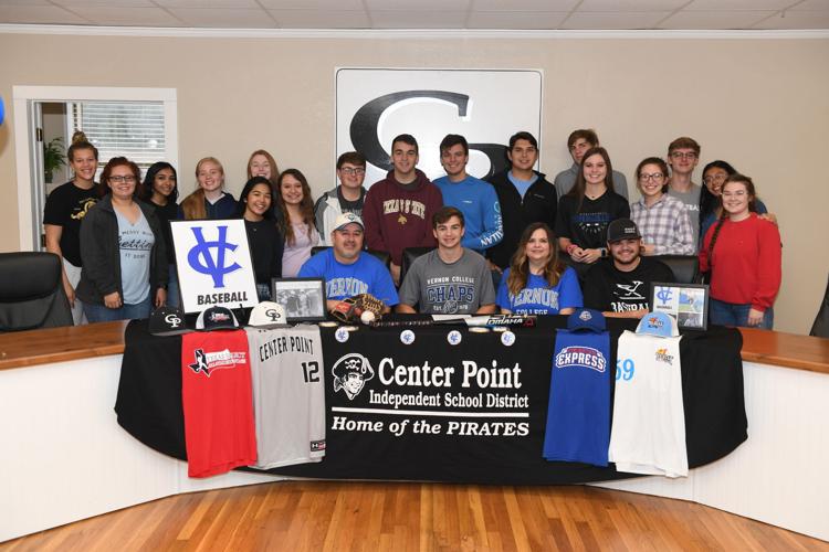 Photo gallery: Center Point's Austin Hander signs letter of intent ...