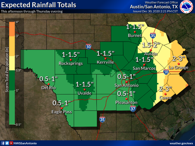 WINTER STORM WARNING POSTED FOR KERR COUNTY: Windy, cold and a chance ...