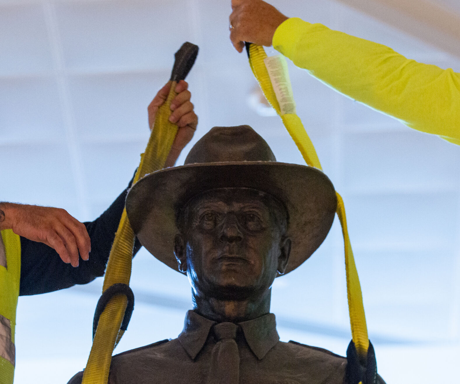 Dallas officials remove Texas Ranger statue from Love Field ...