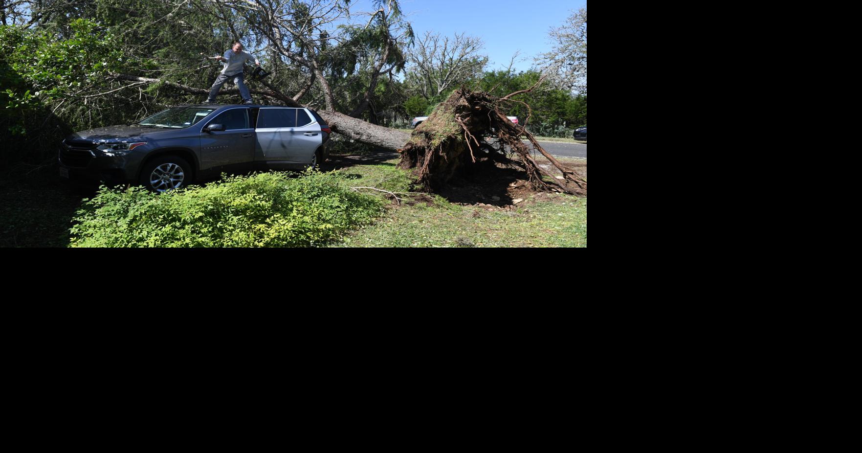 Wednesday's storm caused major damage for Kerrville | Promotions ...