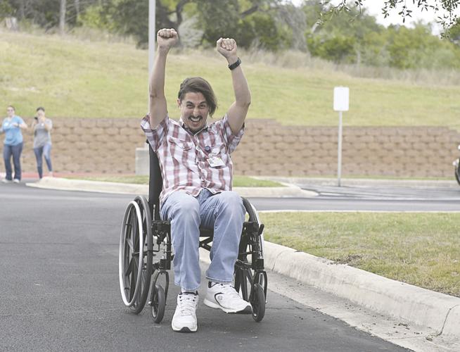 Kerrville hospital employees compete with wheelchairs for rehab week ...