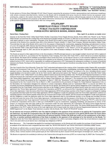 KPUB issues power plant bonds | News | dailytimes.com