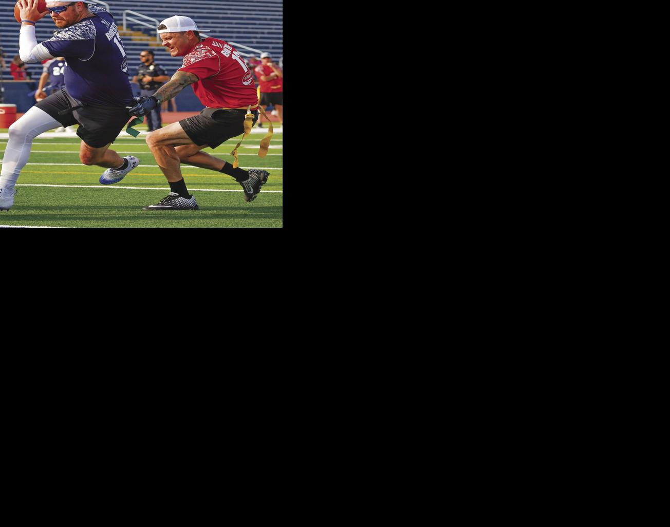 Guns get past Hoses in flag football fundraiser | Local News ...