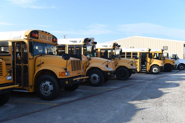 KISD buses are prepped, ready to take children to school — safely in ...