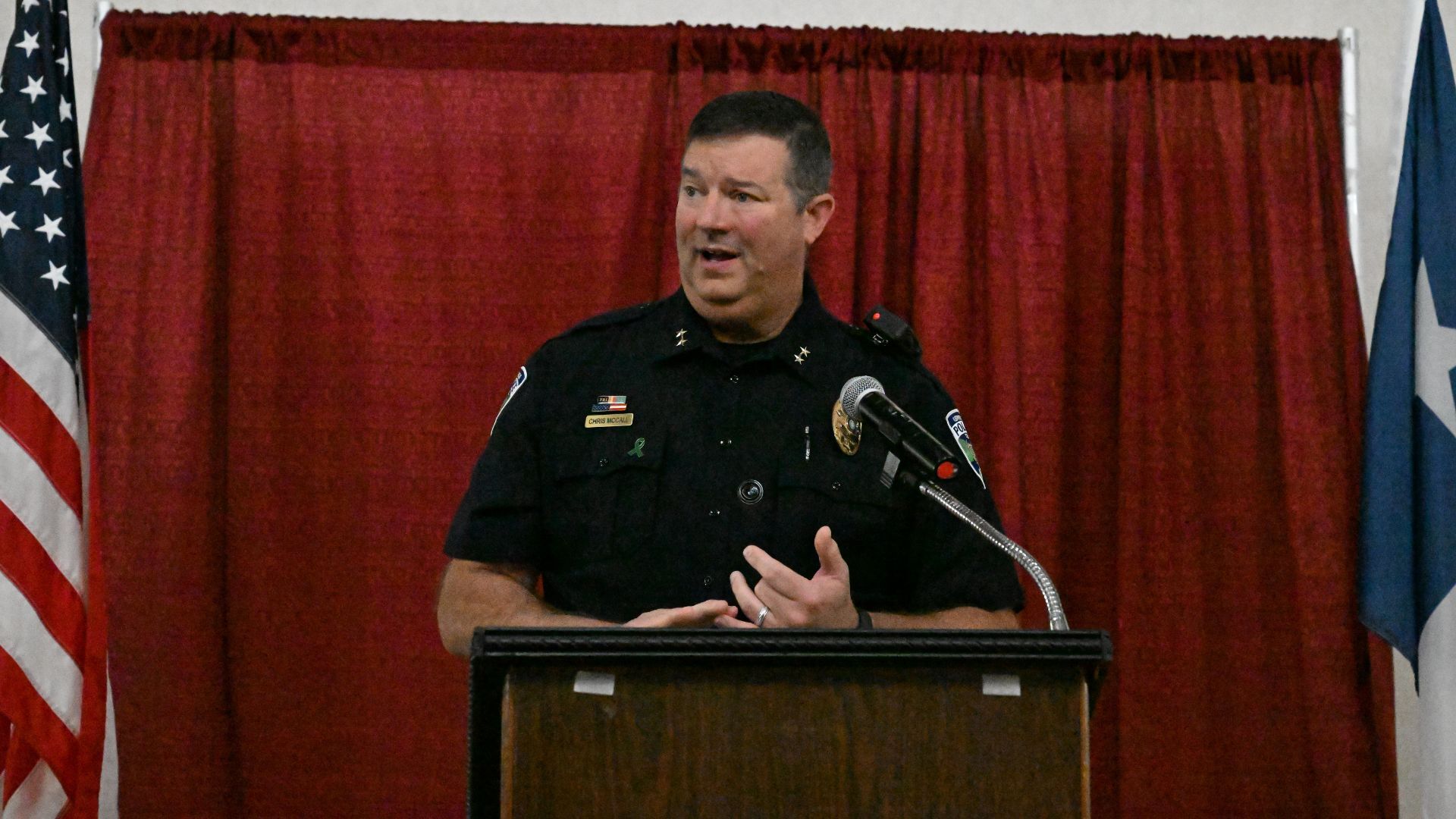 KPD Chief McCall talks flood, new facility, honor guard at Lions Club ...