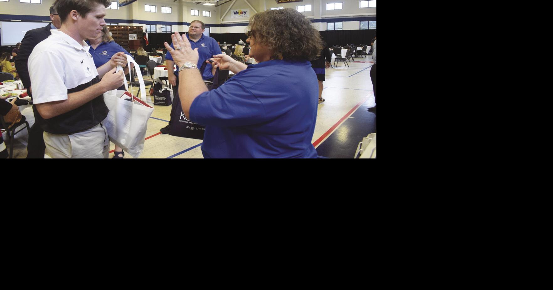 Kerrville Kiwanis hosts new teachers with food, gift bags | News ...