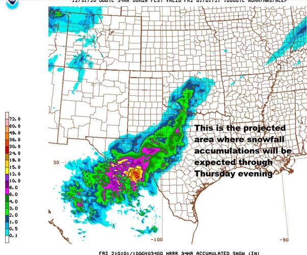 WINTER STORM WARNING POSTED FOR KERR COUNTY: Windy, cold and a chance ...