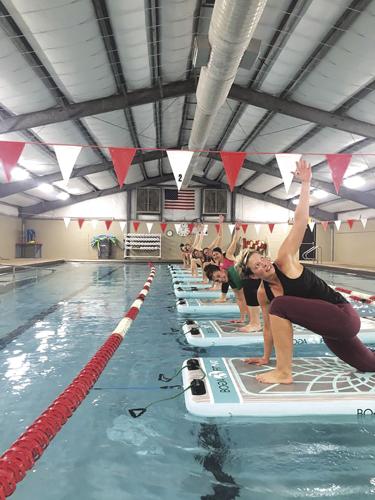 ‘Floating fitness’ classes return to Fredericksburg | News | dailytimes.com