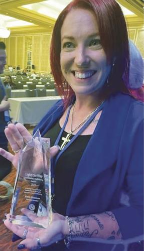 Kerrville woman earns award for dedication to end human trafficking ...